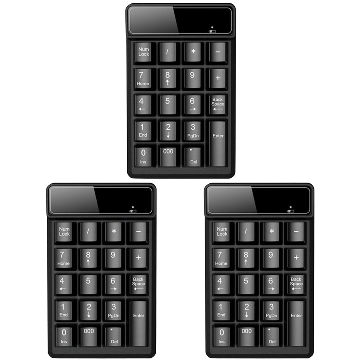 USB Numeric Keypad Wireless Number Pads Keyboard for Laptop Mechanical ...