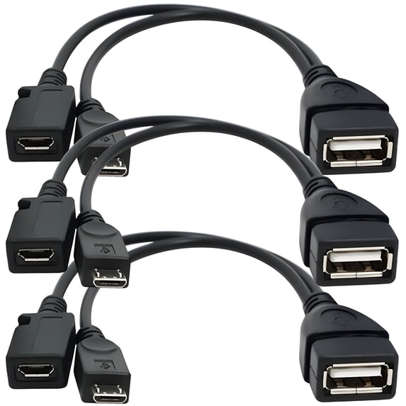 USB OTG Cable (3 Pack) for Firesticks 4K/4K Max/Cube/lite/2nd Gen ...