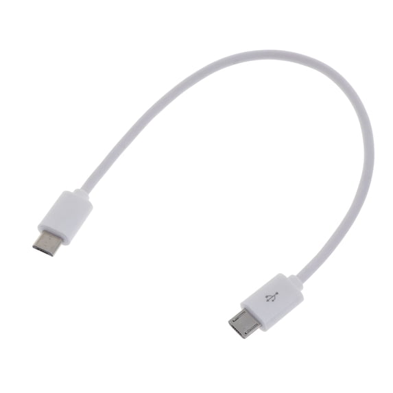 USB OTG Cable USB 2.0 B Male to USB B Male Connecting Extension Cable ...