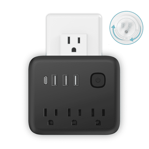 Rotating Power Strip