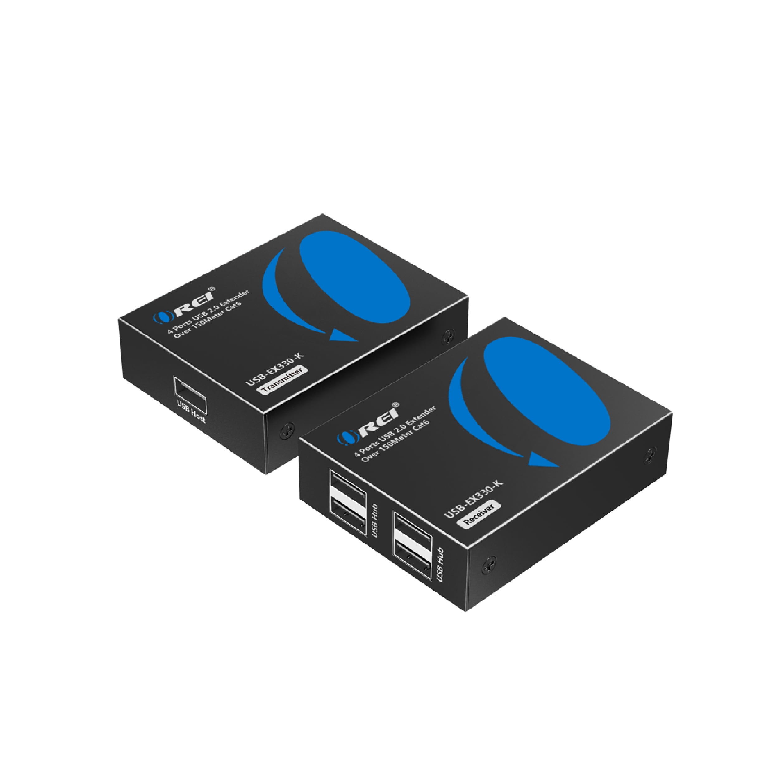 USB Over Ethernet Extender Upto 330 Feet - Extends USB 2.0 Signal Over ...