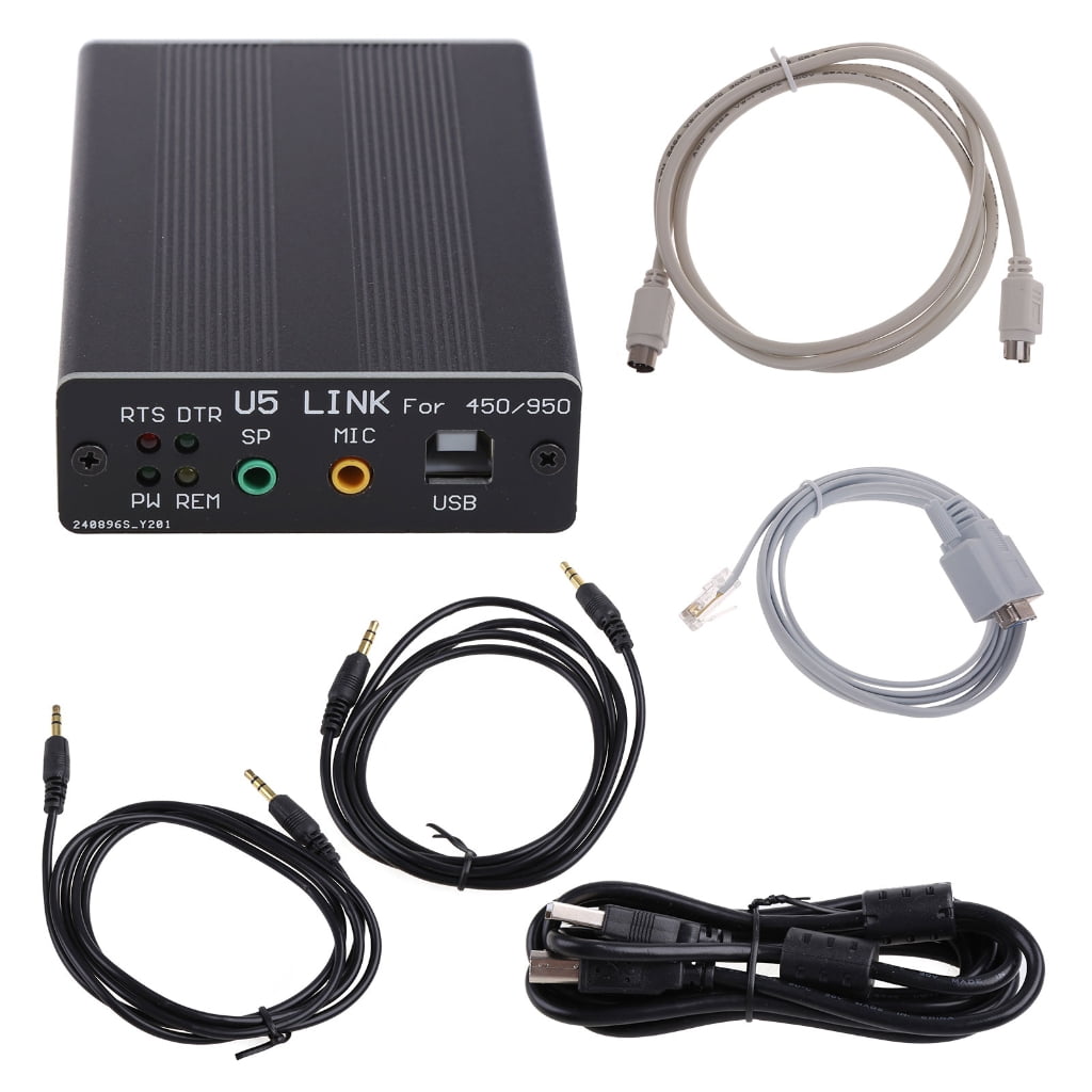 USB PC Linker Adapter Shortwave LINK 5 Radio Connector for FT-450D FT ...