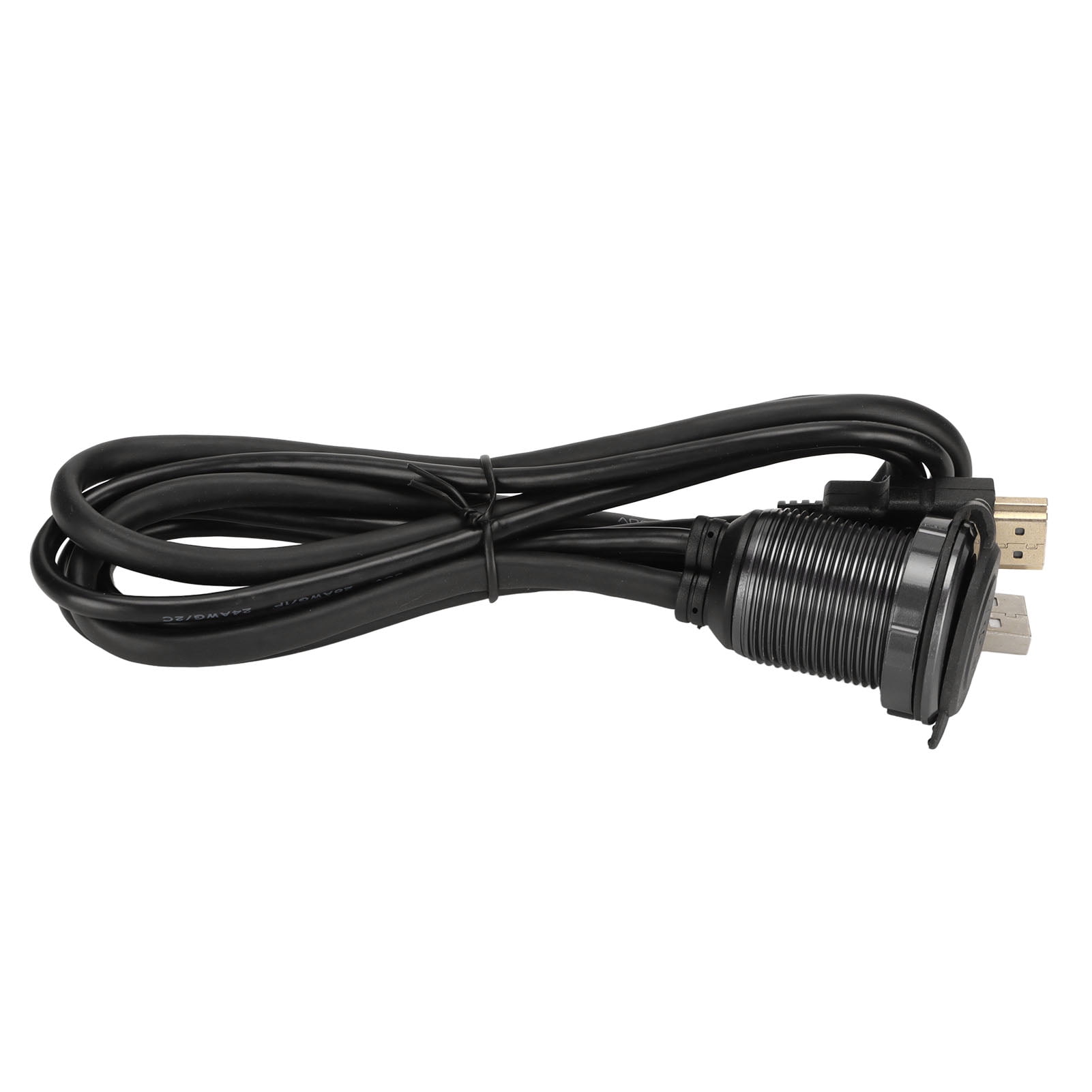 USB Panel Flush Mount Cable 2.0 4K 1 Meter Length High Definition ...