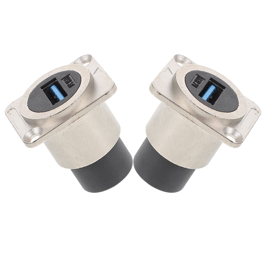 USB Bulkhead Connector USB 3.0 Panel Mount Coupler USB Flush Mount for ...