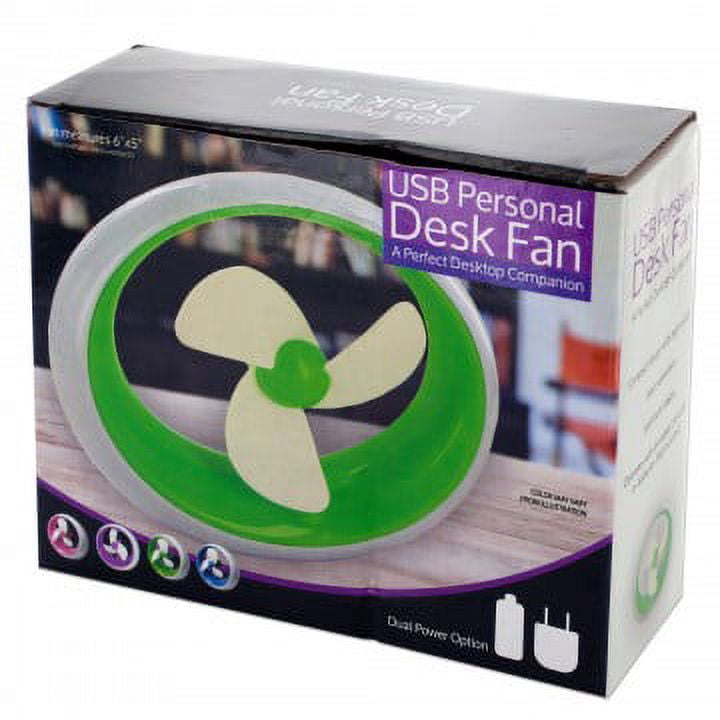 USB Personal Desk Fan - Walmart.com