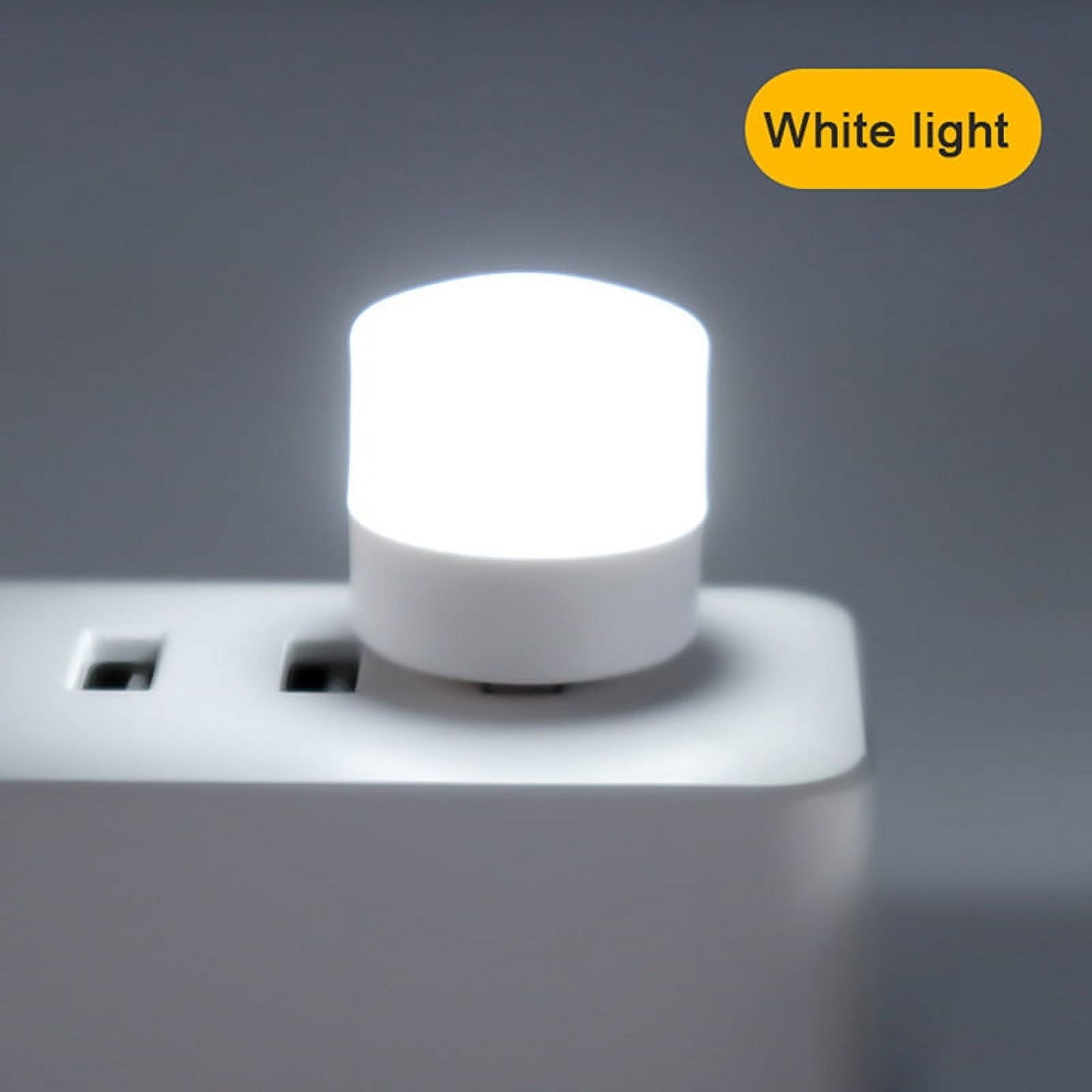 USB Plug Lamp Mini Night Light Computer Mobile Power Charging Small Book Lamps LED Eye ...
