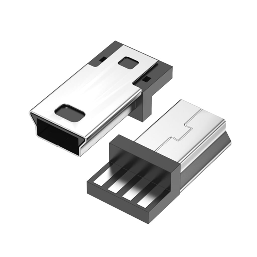 USB Port 2.0 Connector Replacement Solder Adapter USB 4Pin/Type C 5Pin ...