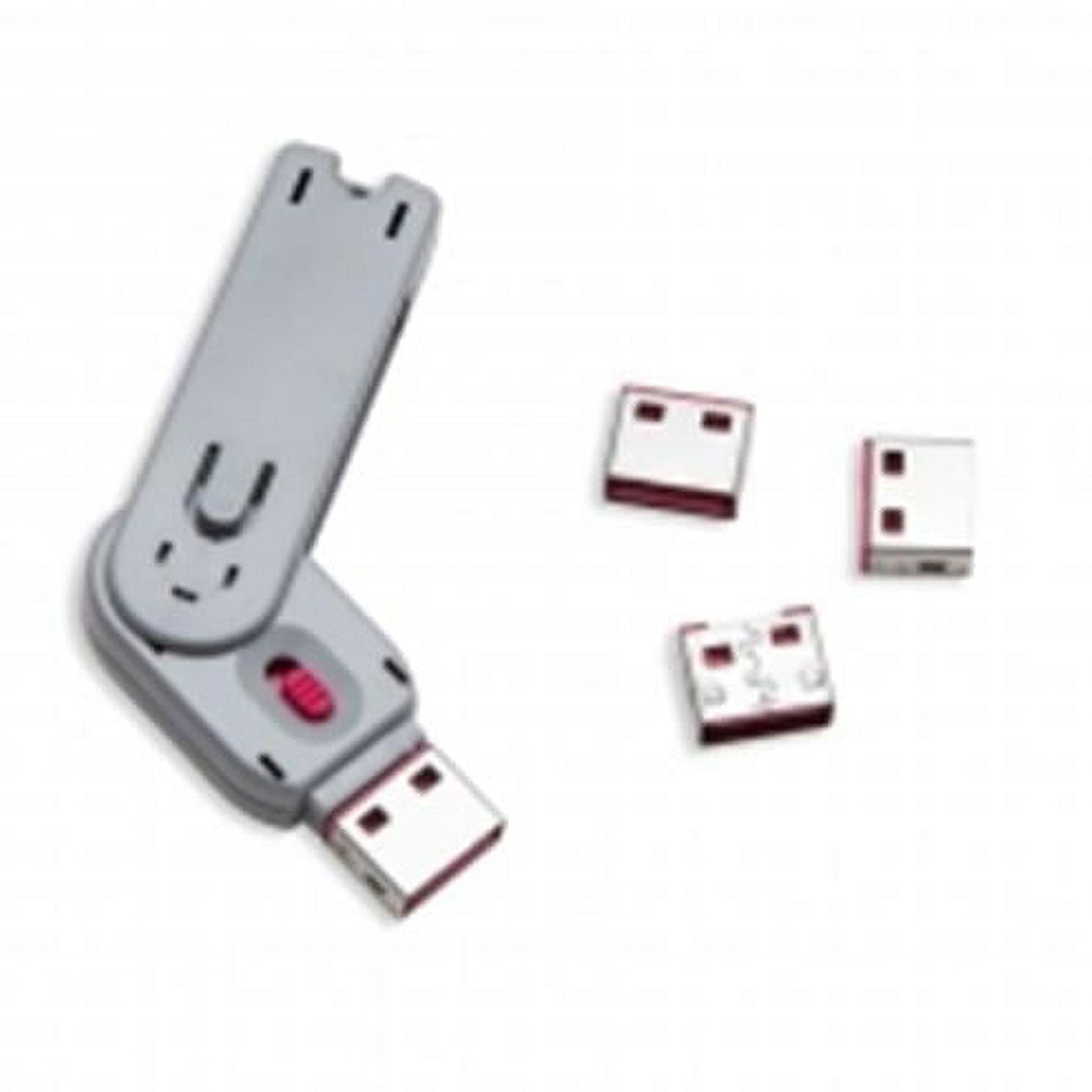 USB Port Blocker with 1 Key, and 4 Locks - Walmart.com