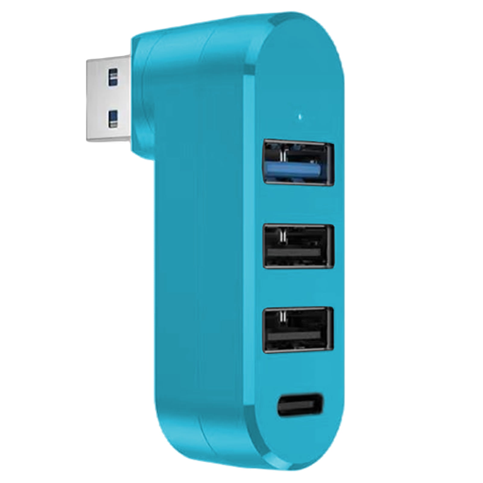 USB Port Splitter4 Port USB 3 0 HubRotatable USB Splitter USB Expander ...