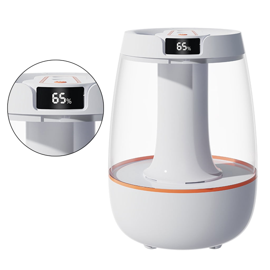 USB Portable 2 Nozzle Humidifier 3L Bedroom with Digital Display ...
