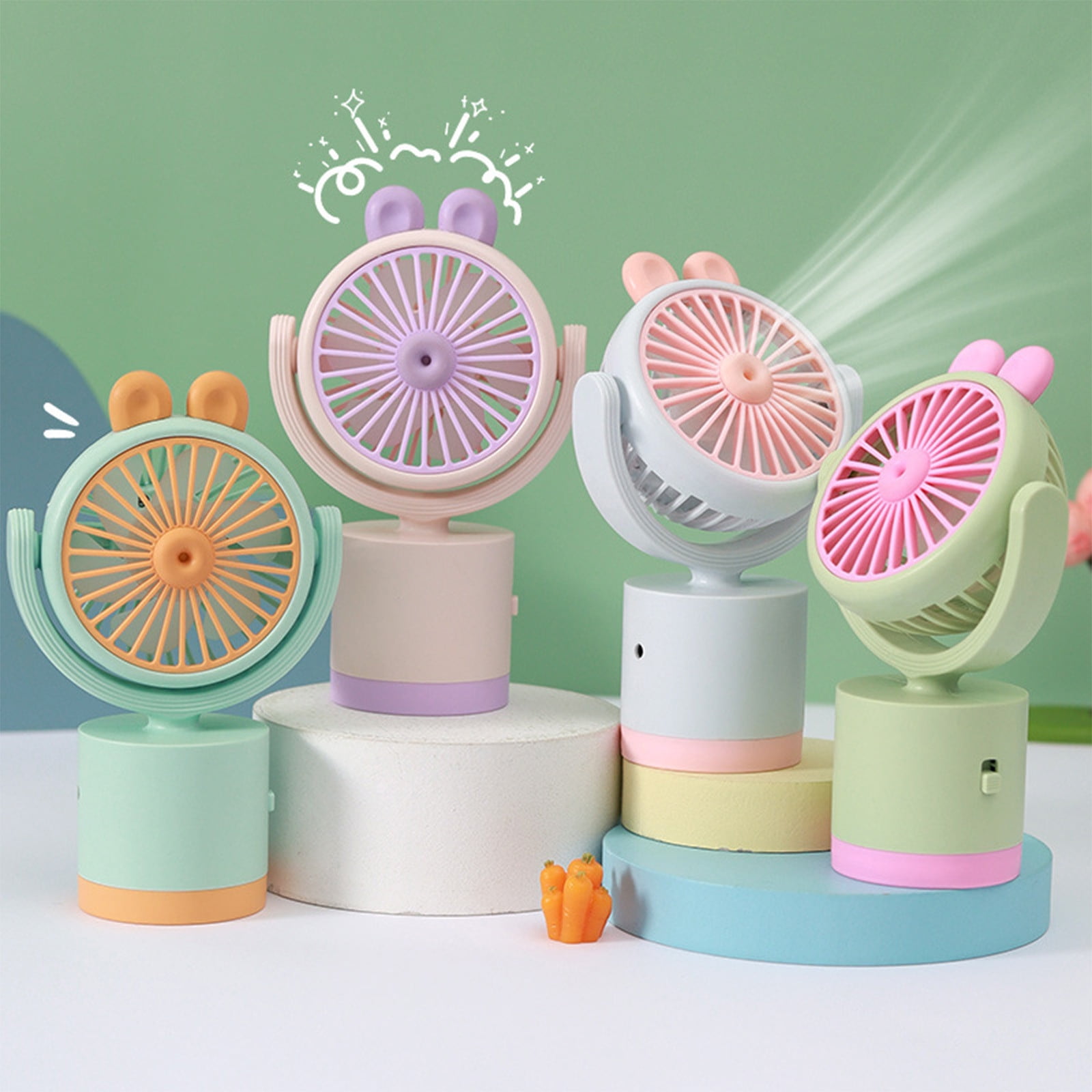 USB Portable Fan, High-Speed Cooling Fan, Compact Handheld Design ...