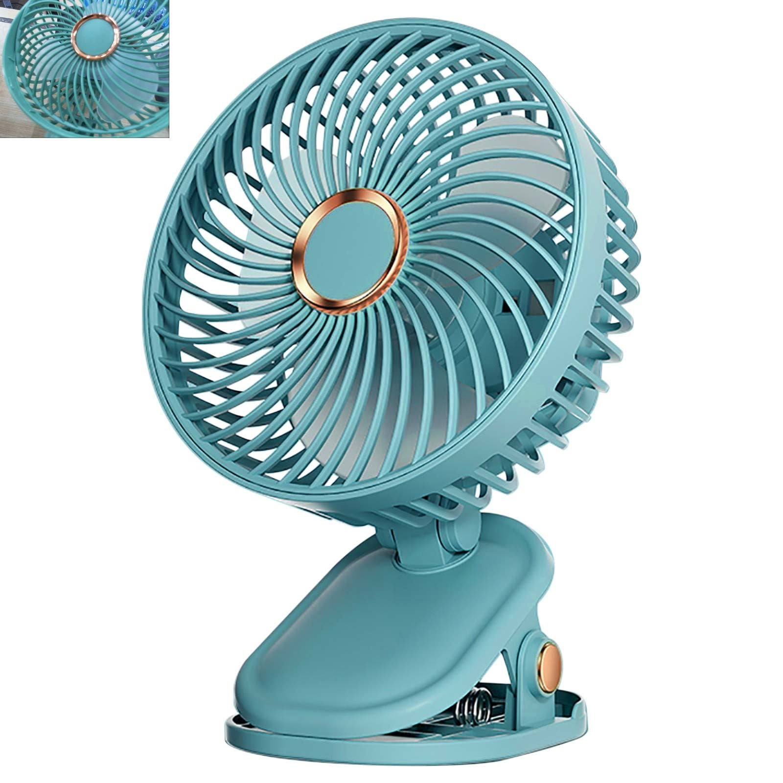 USB Portable Folding Fan, Compact Desktop Air Circulator, Lightweight ...