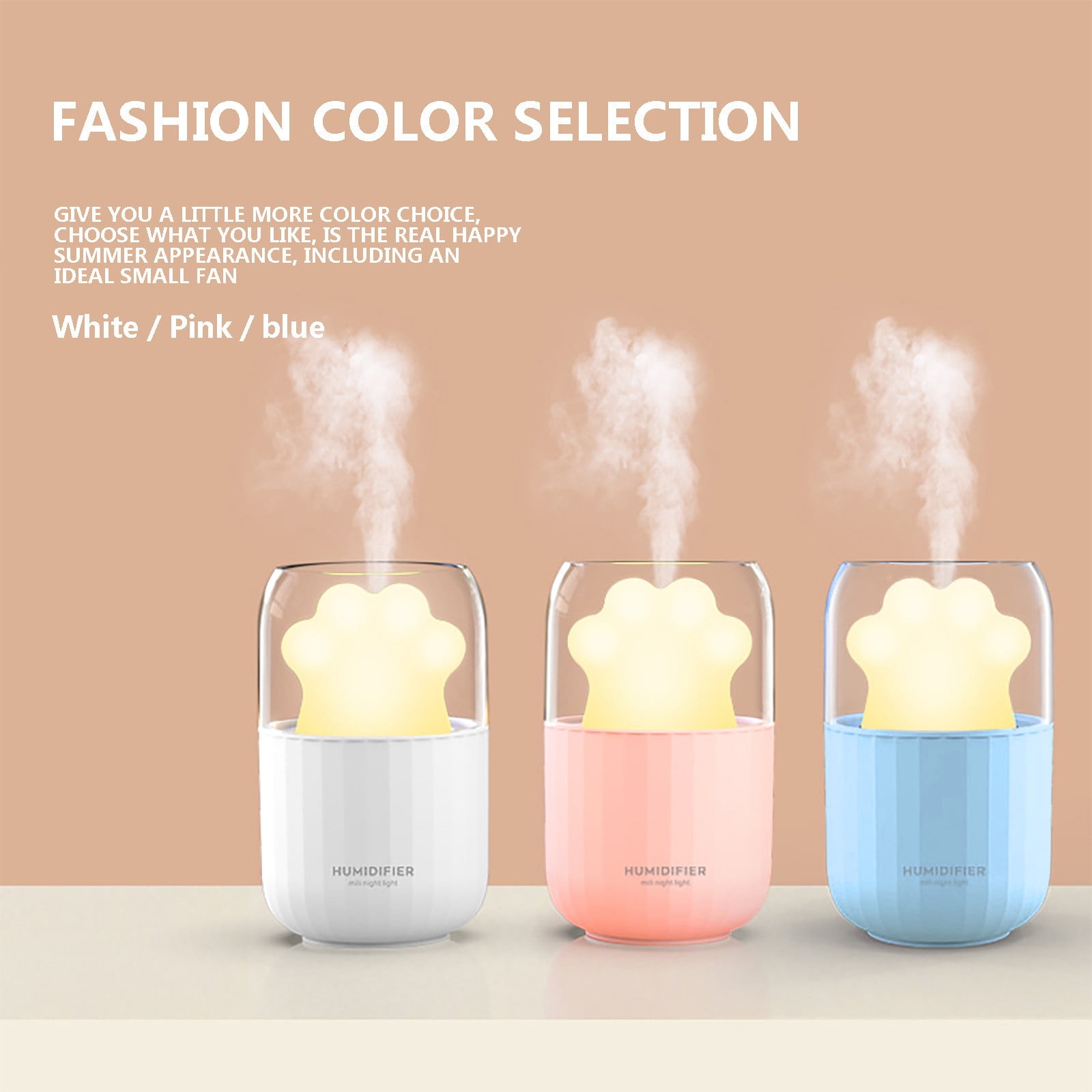 USB Portable Humidifier, Mini Travel Atomizer, 300ml Capacity, Quiet ...