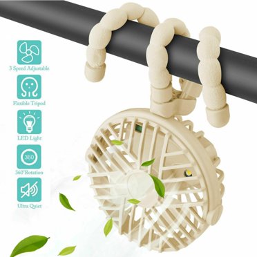 Mainstays New Portable Rechargeable Fan with Flexible Tripod for ...