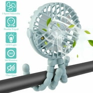 Hoovy Portable & Rechargeable Stroller Fan - Walmart.com