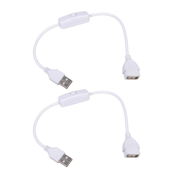 USB Power Cord USB Male to Female Switcher Cable Featuring On off ...