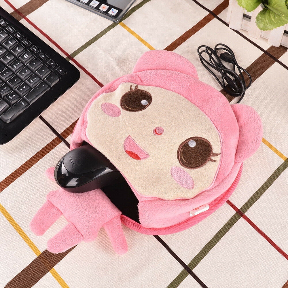 USB Power Heating Heated Mouse Pad Hand Warmer 113 Degrees Fahrenheit ...