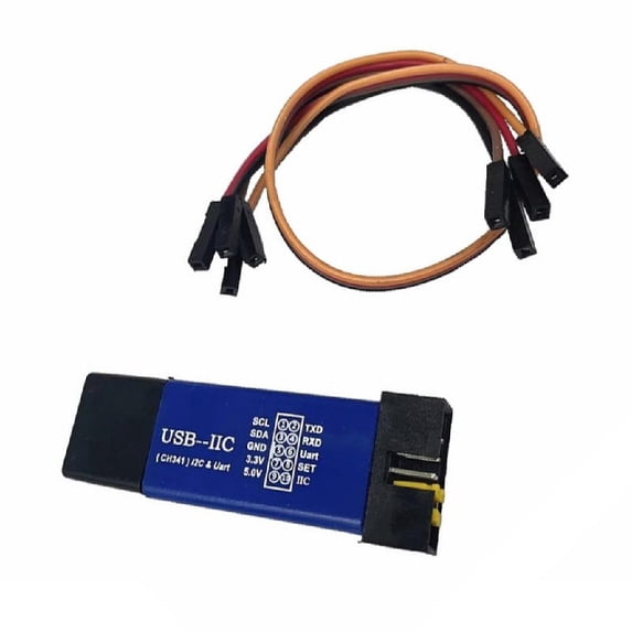 USB Power I2C Port Adapter For Development Supports 3.3V 5V Devices And ...