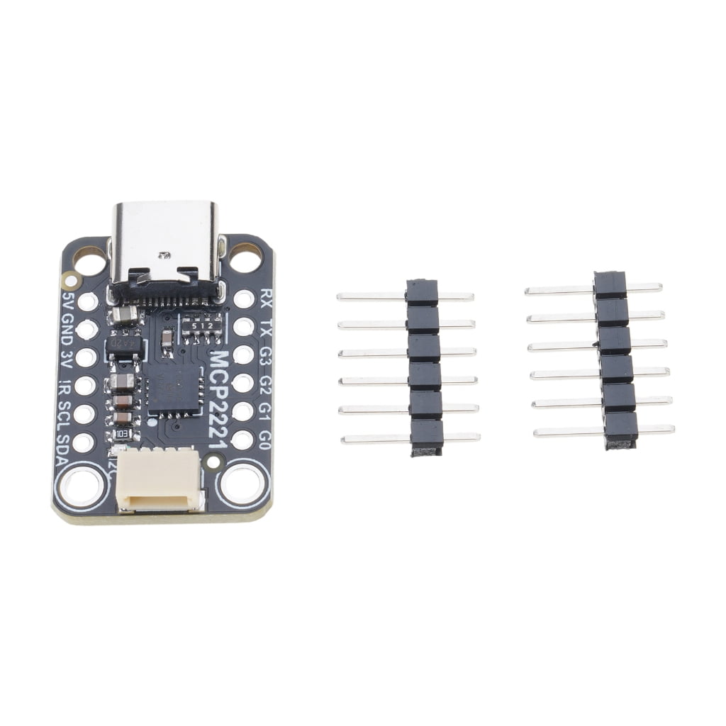 USB Power MCP2221A Board MCP2221A USB to GPIO Featuring GPIO and I2C for Seamlessly Device ...