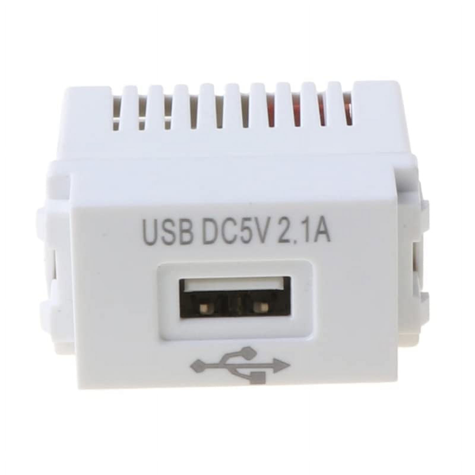 USB Power Module,128 Type 220V to 5V Transformer Socket,2.1A Mobile ...