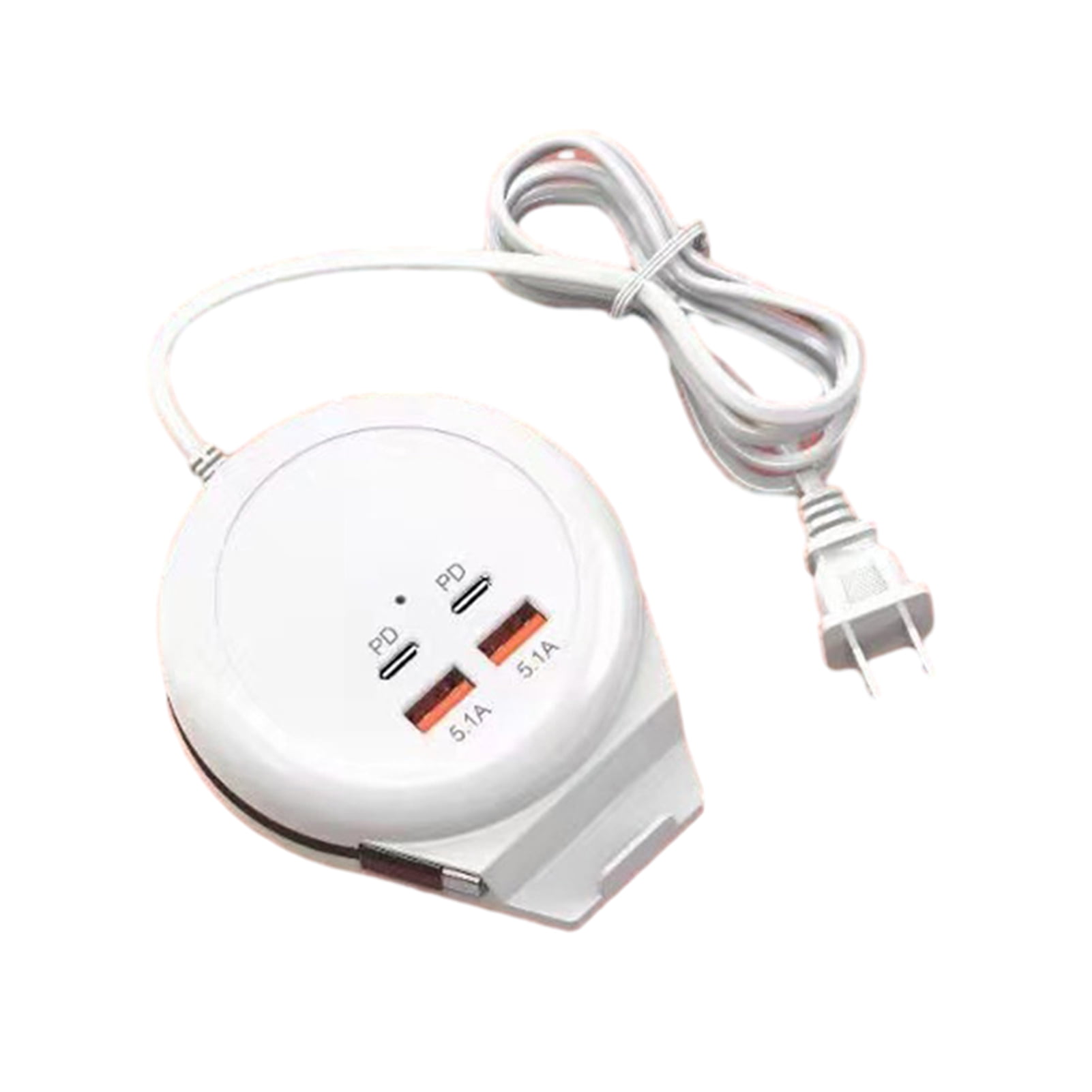 USB Power Strip with 4 Ports Multifunctional Wide Compatible Quick ...