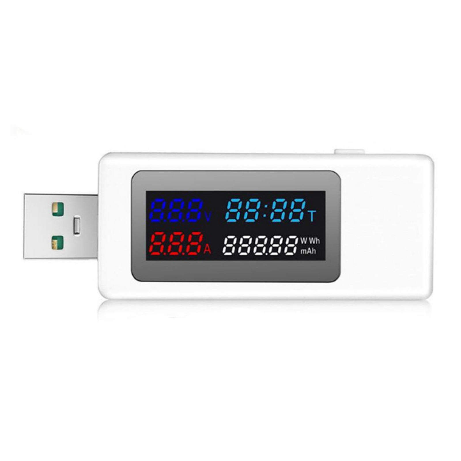 USB Power Tester USB Multimeter with Real Time Display of Voltages ...
