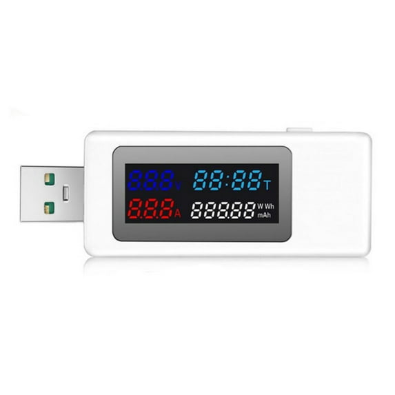 USB Power Tester USB Multimeter with Real Time Display of Voltages ...