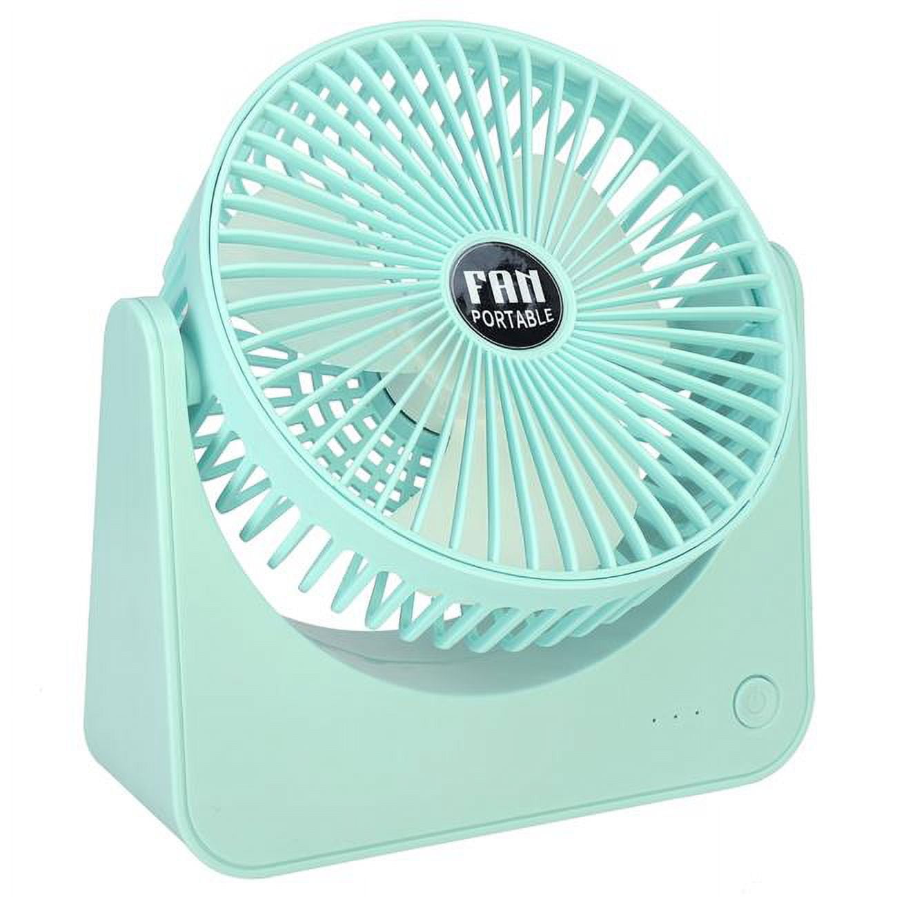 USB Powered 6.5in Desk Fan - 3 Speeds, Tilt, Quiet - Ideal for Bedroom ...