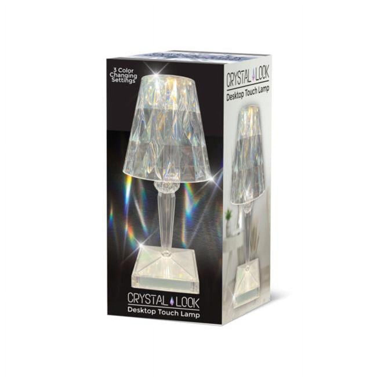 USB Powered Crystal-Look LED Desktop Touch Lamp - Pack of 8 - Walmart.com