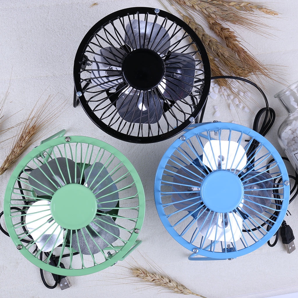 USB Powered Desk Fan, Quiet Low Power Consumption, Compact Adjustable ...