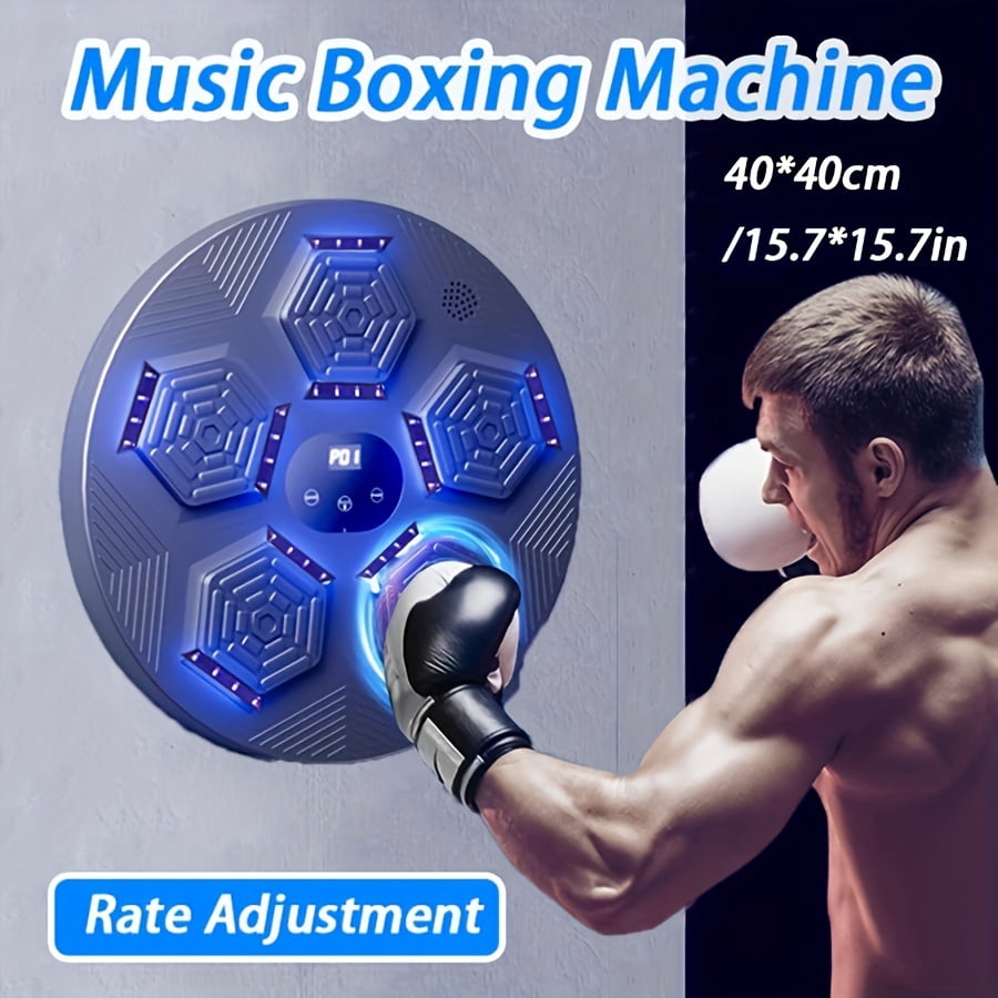 USB Powered Electronic Smart Focus Music Boxing Machine - Wall Mount ...
