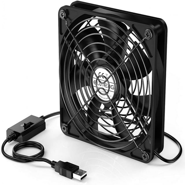 USB Powered Fan, Quiet Operation For Role-Playing Games Compact Square ...