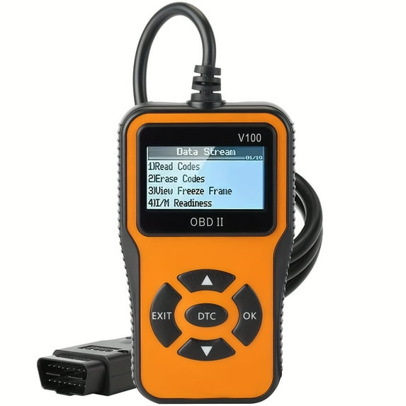 USB-Powered OBD2 Car Scanner V100 - Engine Diagnostic Tool, Live Data ...