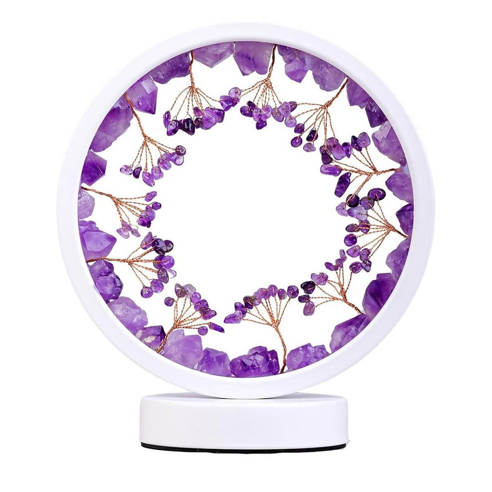 USB Powered Round Bedside Night Light With Elegant Design Featuring ...
