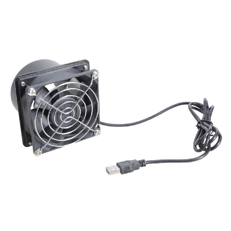 USB Powered Round Exhaust Fan Ventilation FanFor 3D Printer Enclosures ...