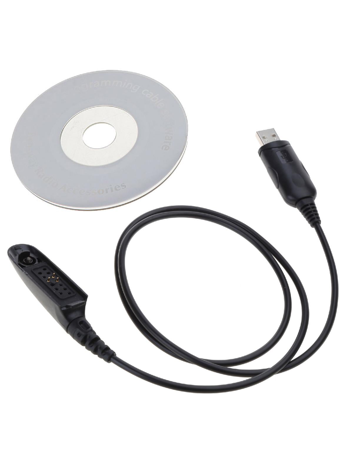 USB Programming Cable For Walkie Talkie Radio GP340 GP380 GP328 HT1250 ...