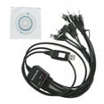 USB Programming Cable,USB Programming Cable with 8pcs Different Connectors for Multiple Radios ...