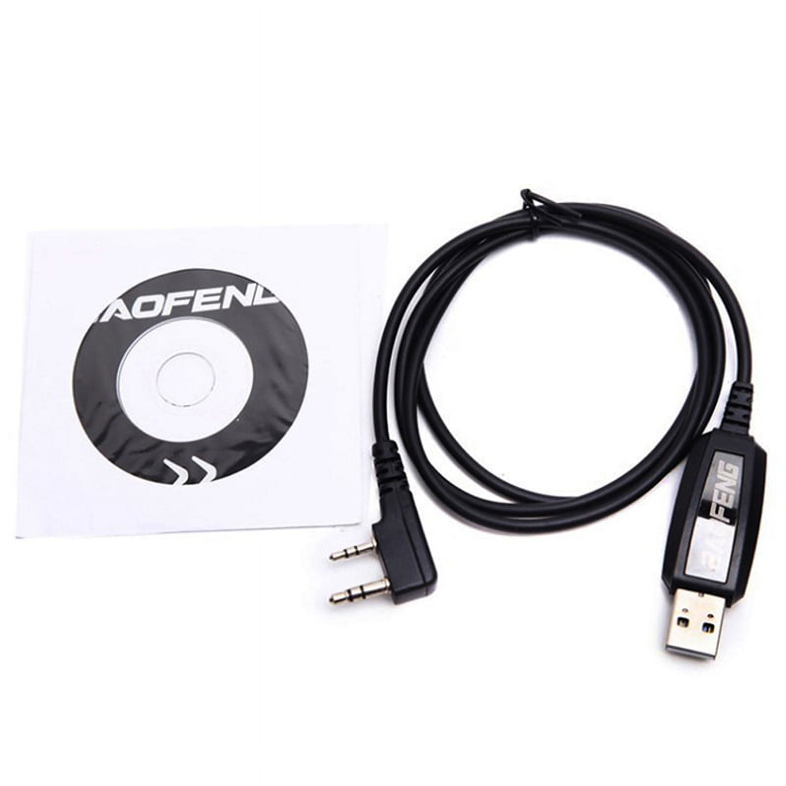 USB Programming Cable UV-5R CB Radio Walkie Talkie Coding Cable K Port ...