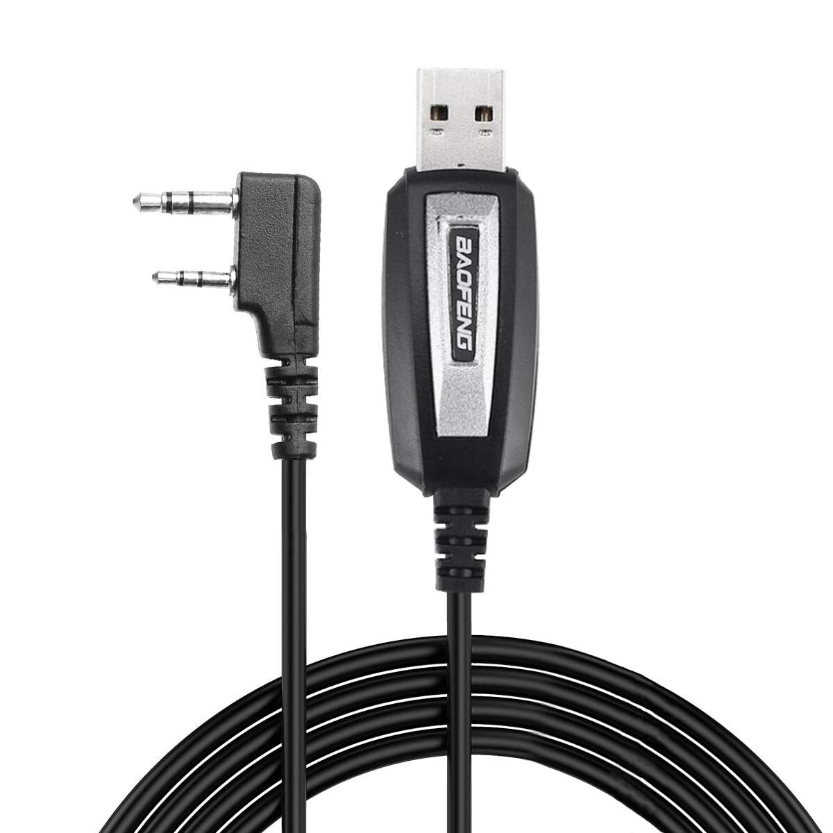 USB Programming Cable for Baofeng UV-5R UV-82 UV-S9 BF888S BF-F8HP Ham ...