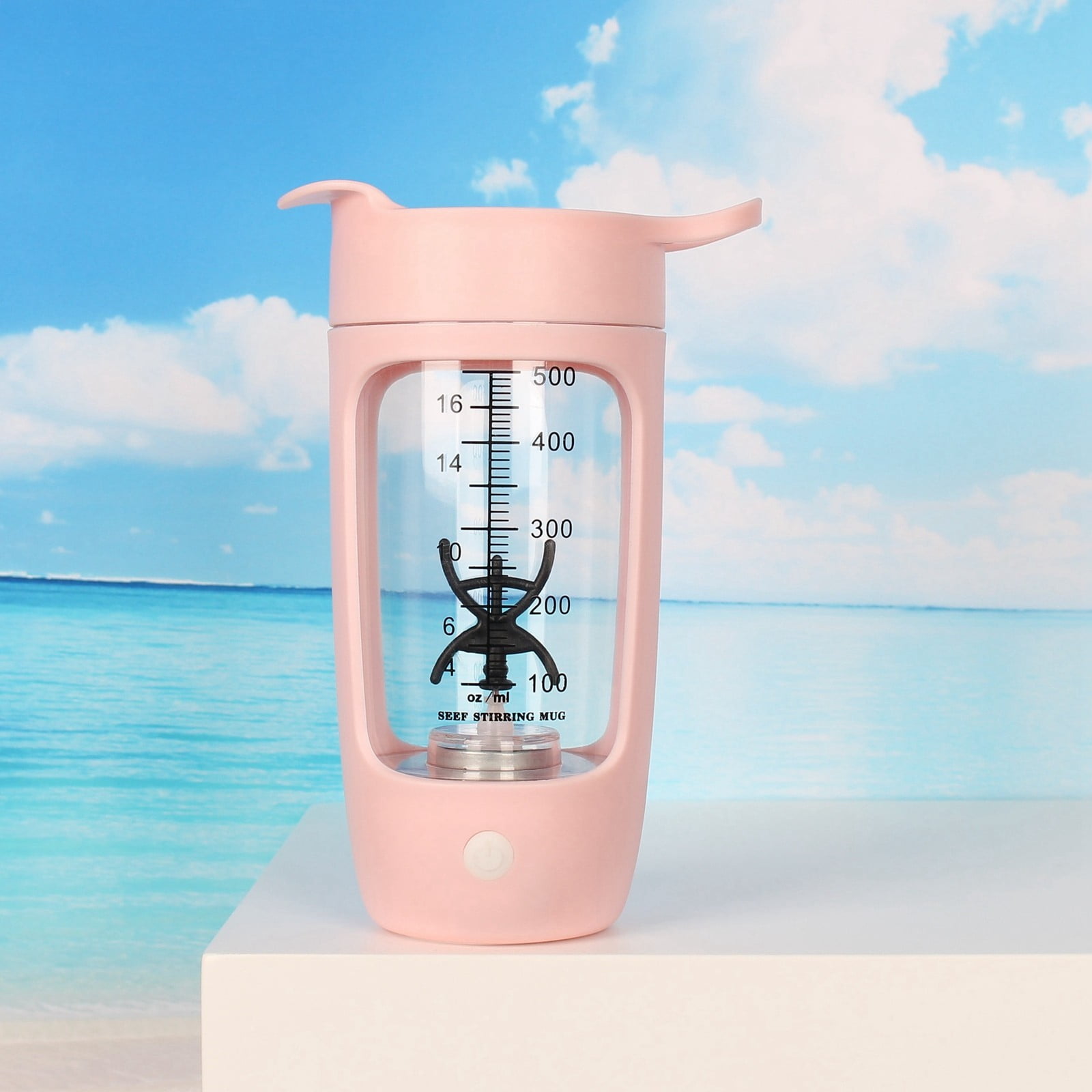 USB Protein Shake Bottle Shaker Cup Fully Automatic Mixing Cup ...