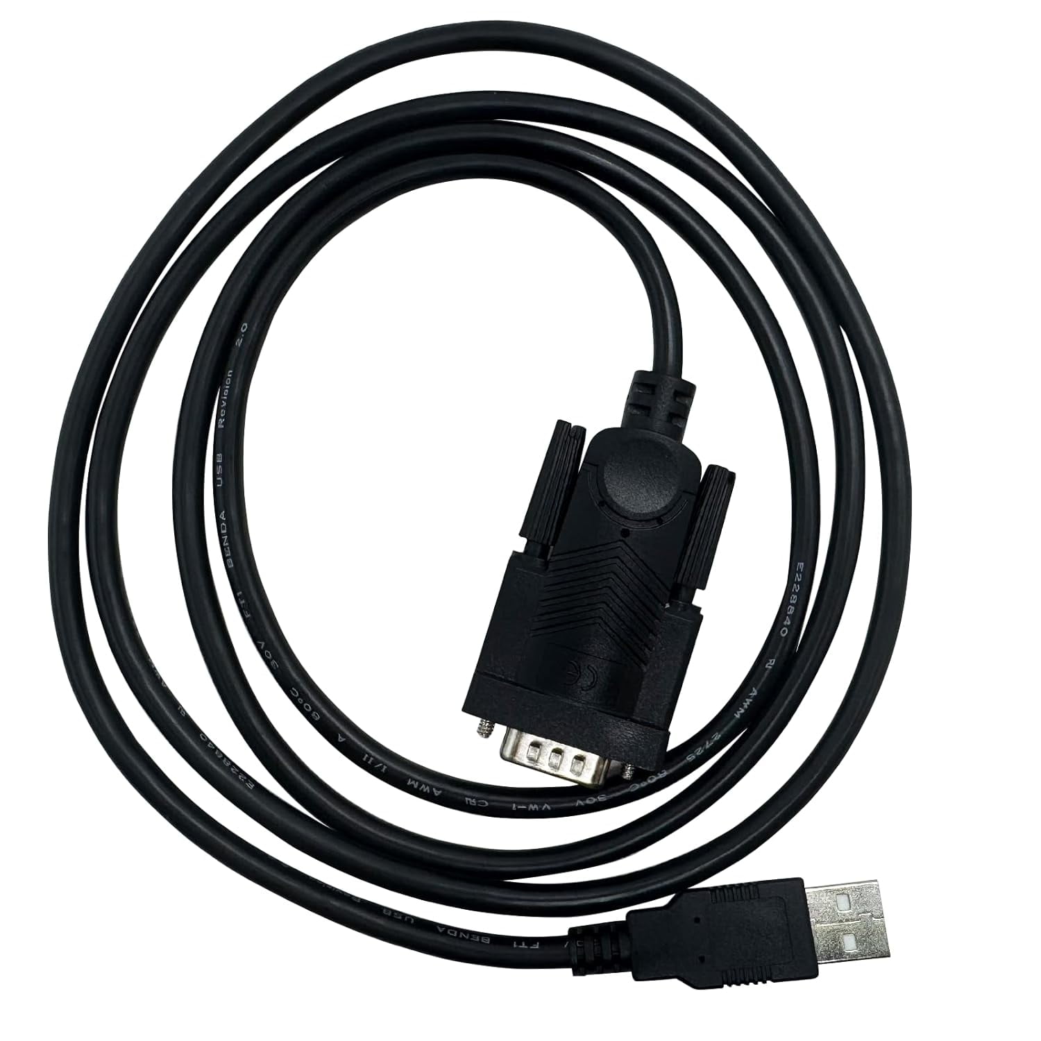 USB to RS232, Universal Serial Adapter Wire with Chipset, USB 2.0 to ...