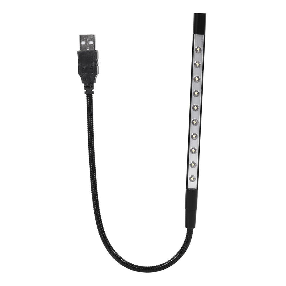 USB Reading Light, 5V Flexible Mini LED Lamp Flashlight,Gooseneck Flexible Stick Dimmable Light ...