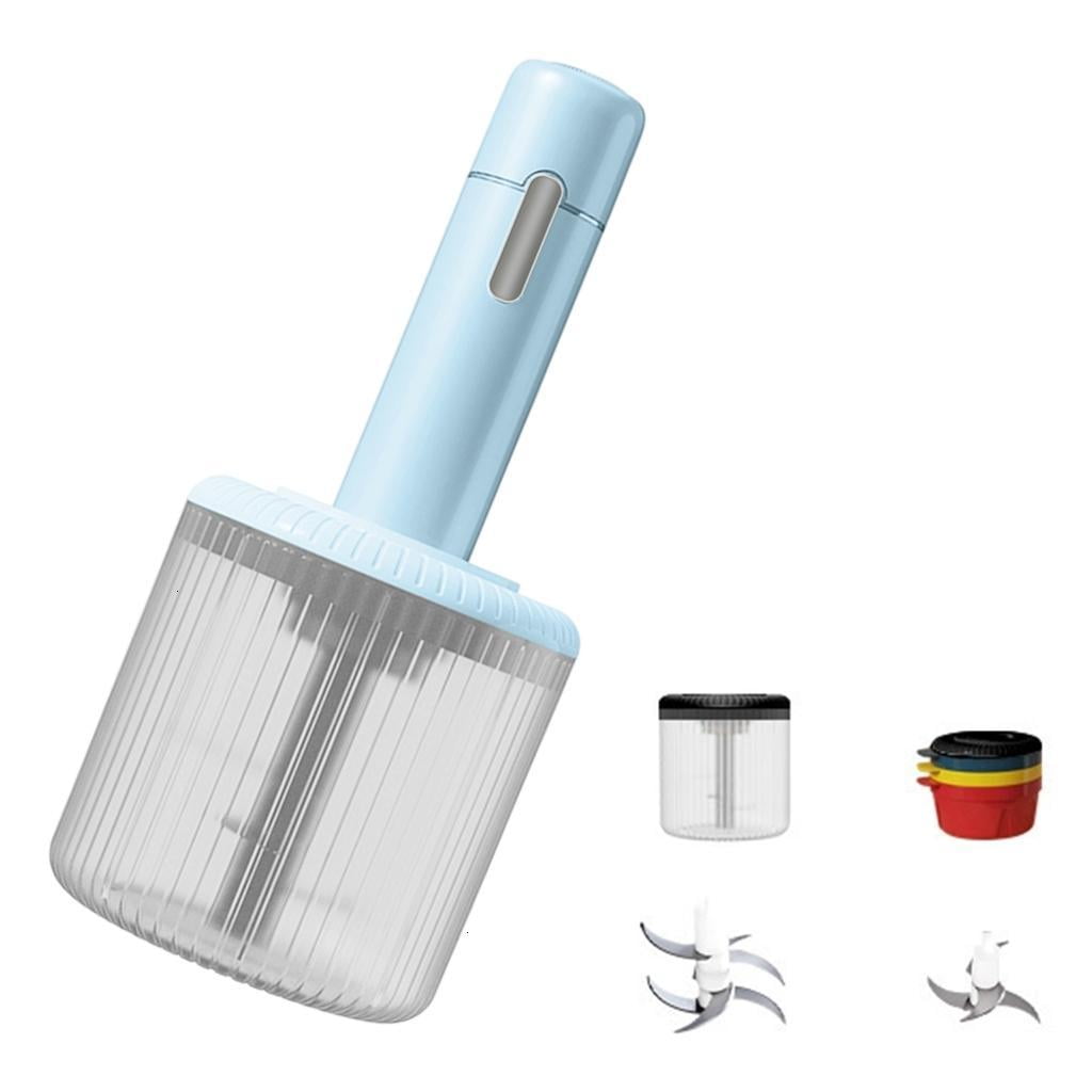 USB Rechargable Food Processor Electric Vegetable Blenders Kitchen ...