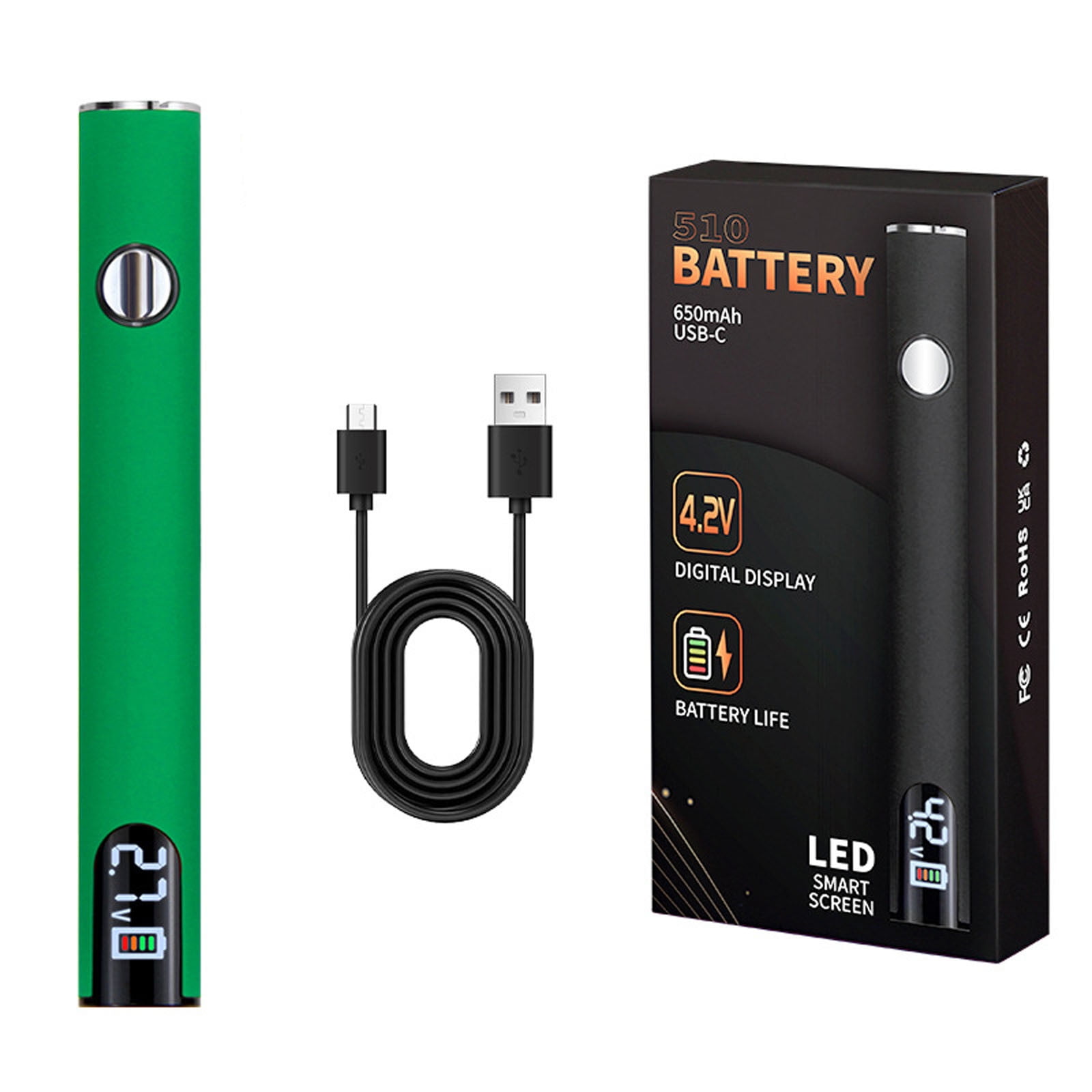 USB Rechargeable 650mAh Cordless Soldering Pen With LED Digital Display ...