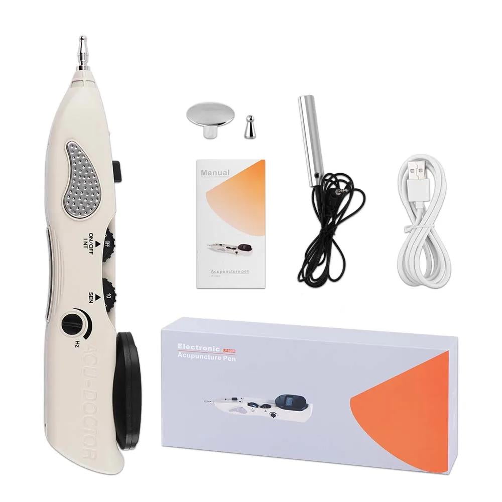 USB Rechargeable Acupuncture Pen Massage Pen Automatic Find Point ...