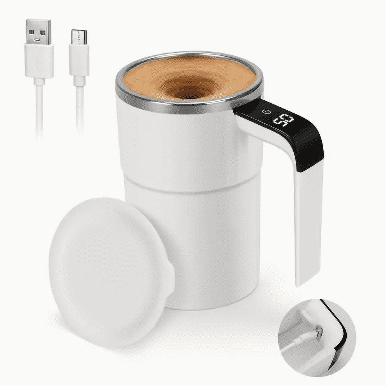 USB Rechargeable Auto Coffee Mixer 304 Stainless Steel Electric Stirrer ...