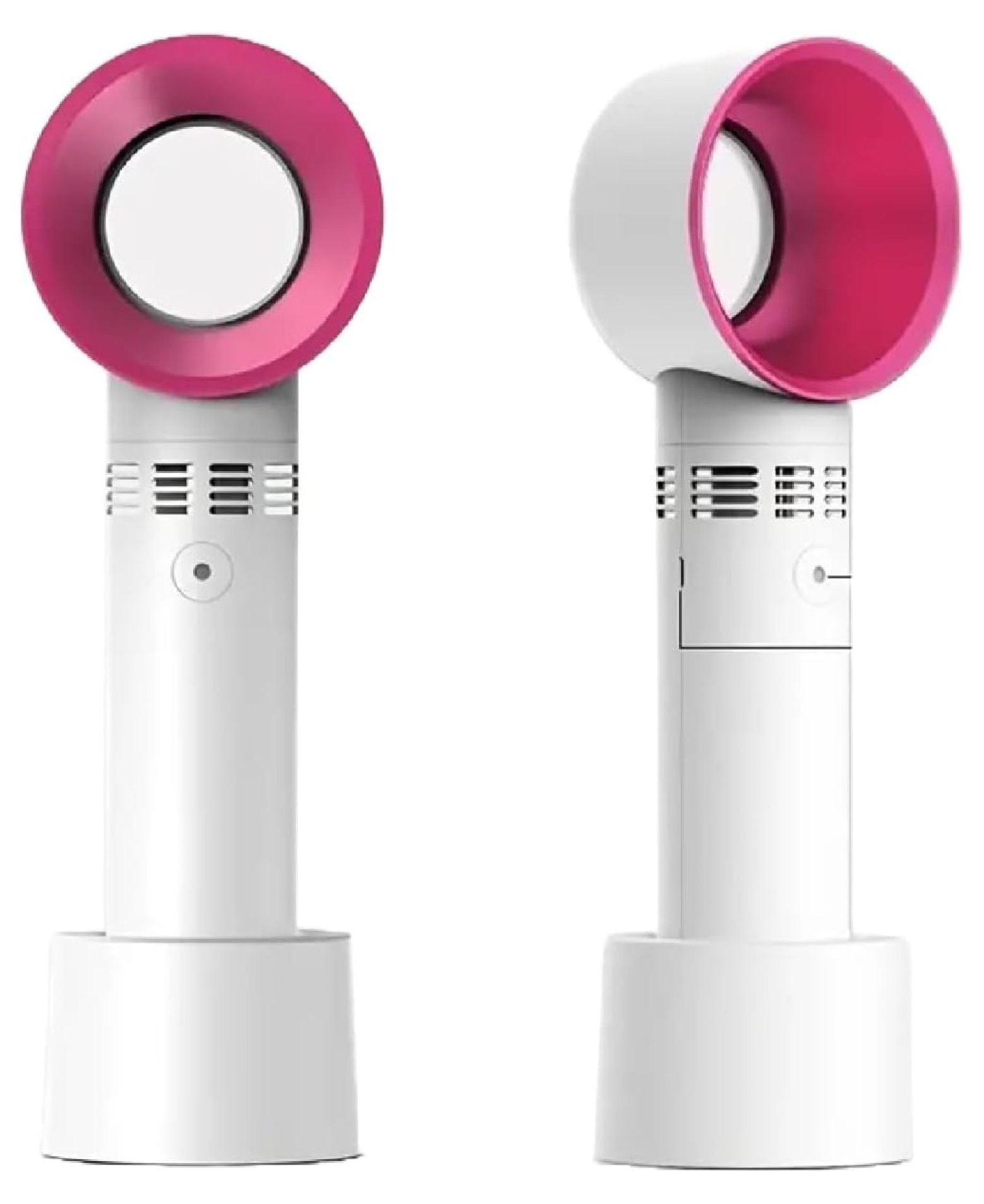 USB Rechargeable Bladeless Handheld Fan - Mini Portable Cooling Fan - Whirlwind Personal Cooling ...