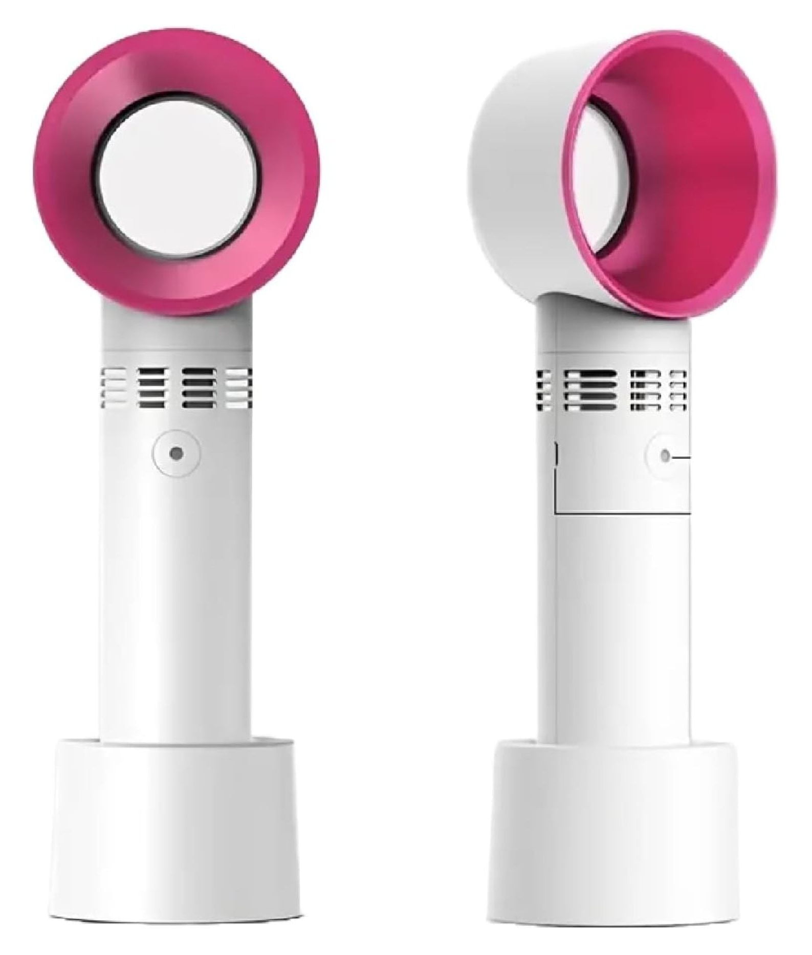 USB Rechargeable Bladeless Handheld Fan - Mini Portable Cooling Fan ...