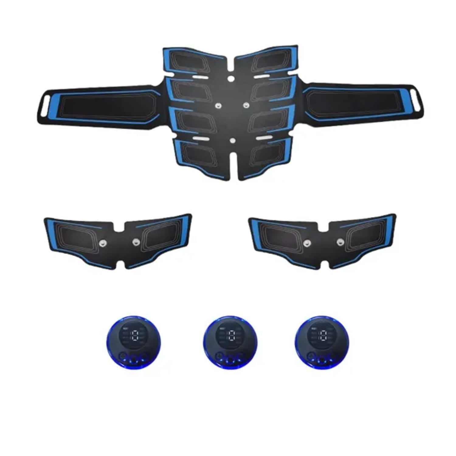 USB Rechargeable EMS Abdominal Muscle Toning Trainer Practice Eight ...