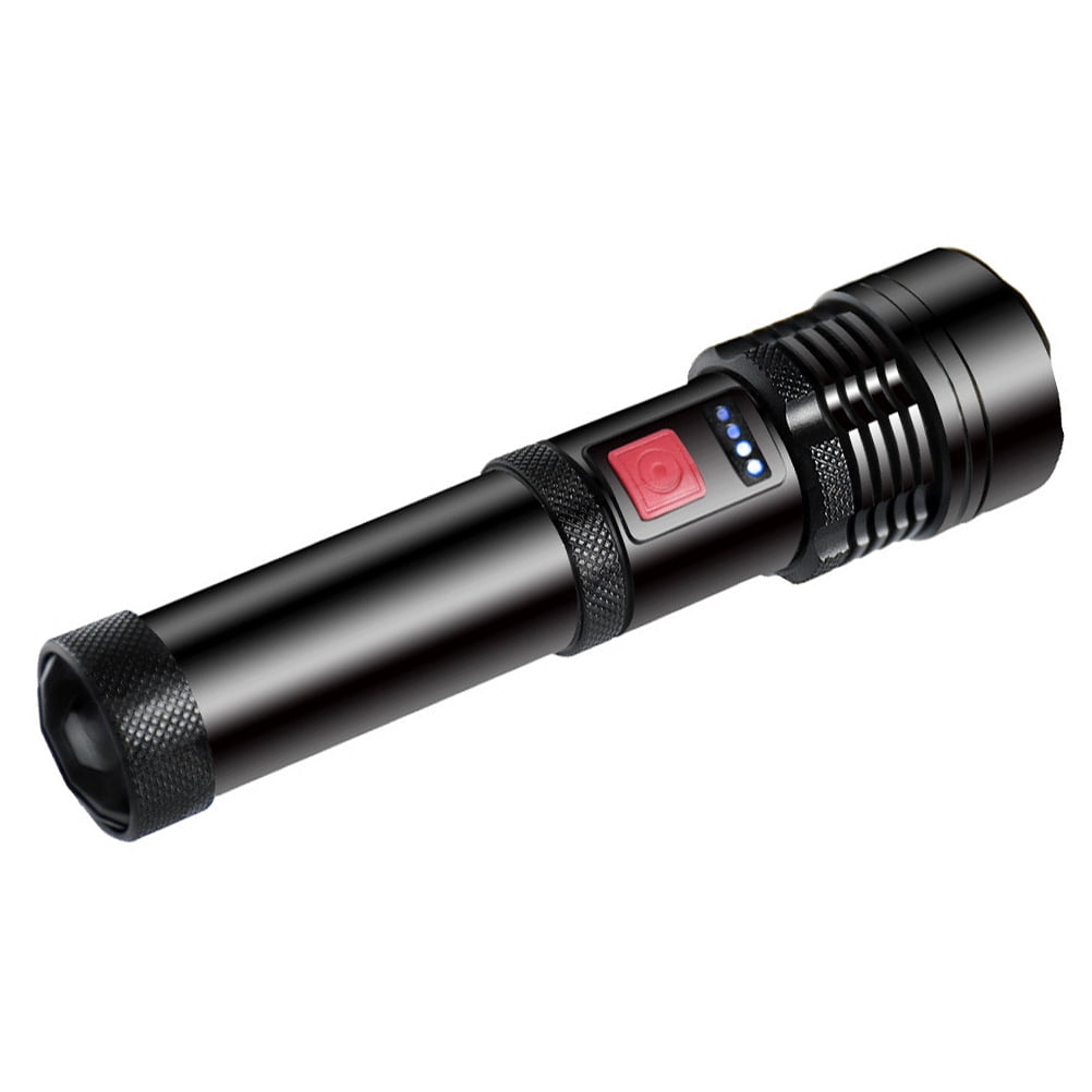 USB Rechargeable Flashlight Portable Light Glare Flashlight - Walmart.com